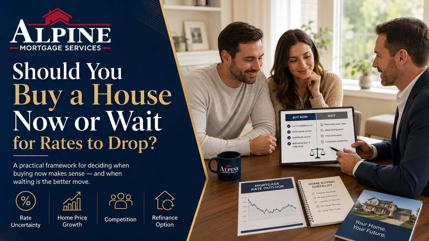 Should You Buy a House Now or Wait for Rates to Drop?